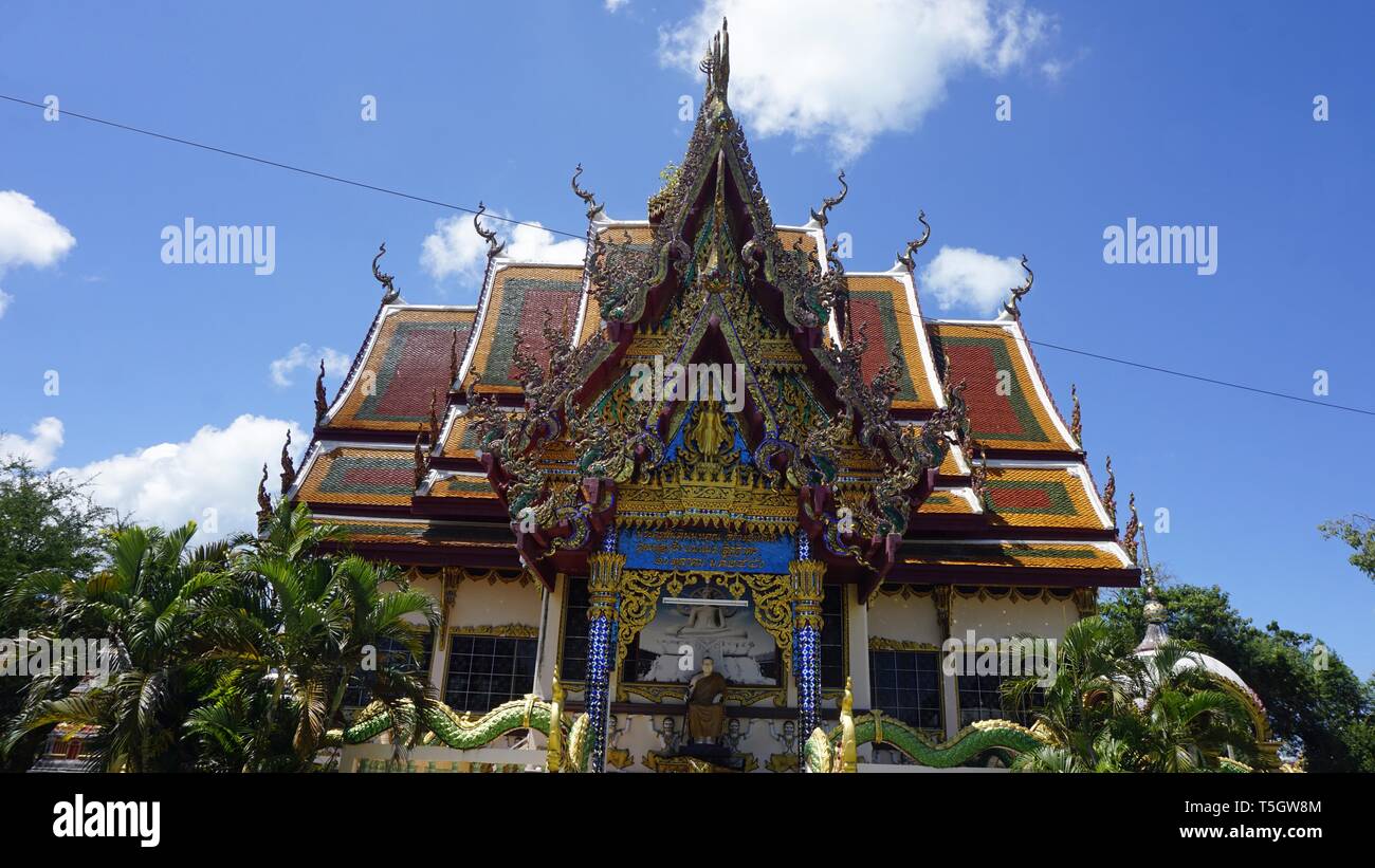 Plai laem temple hi-res stock photography and images - Alamy