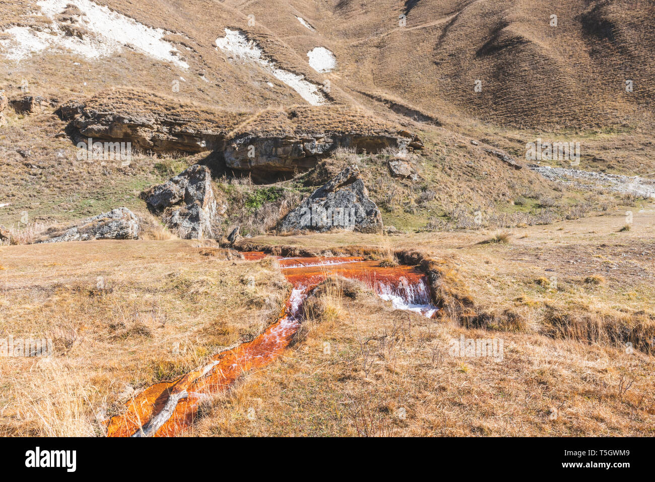Georgia, Greater Caucasus, Truso Gorge with sediments Stock Photo - Alamy