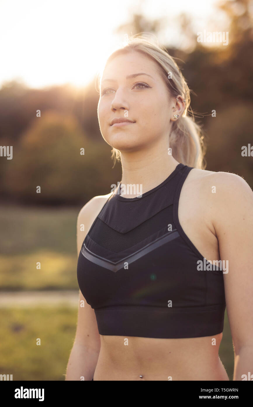 Young sportive hi-res stock photography and images - Alamy