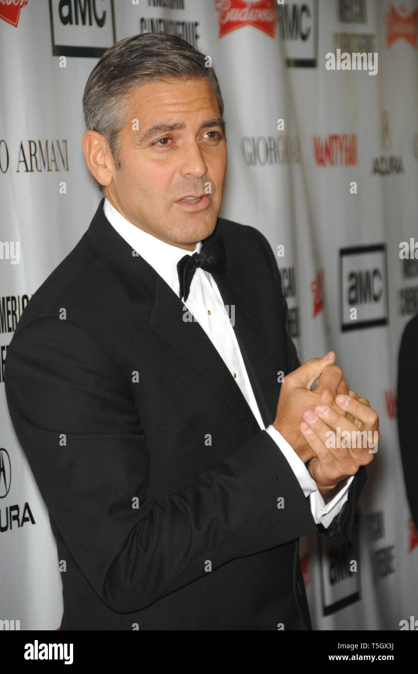 LOS ANGELES, CA. October 13, 2006: GEORGE CLOONEY at the 2006 American ...