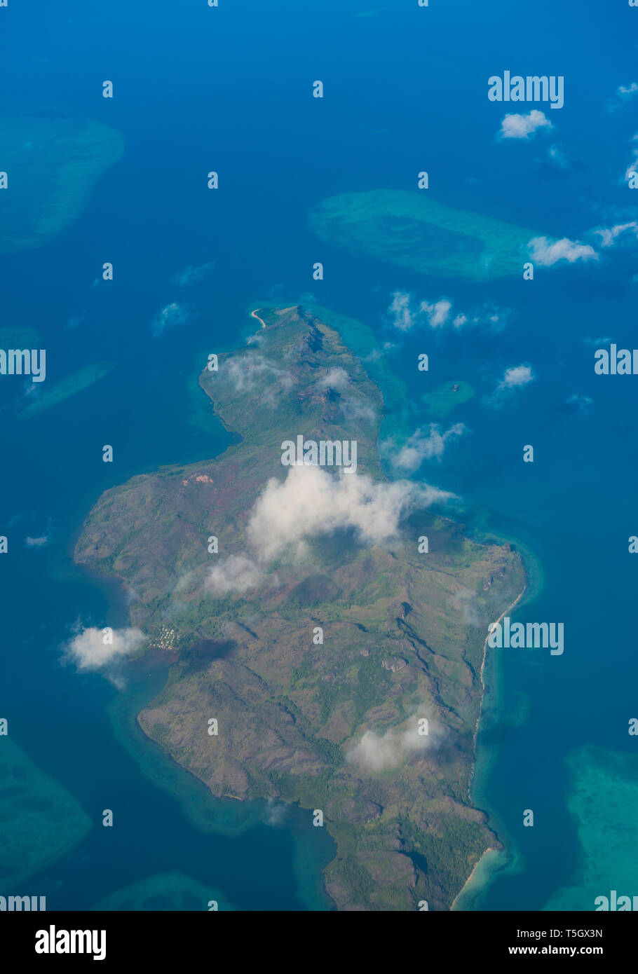 Fiji Islands, South Pacific, Aerial view Stock Photo - Alamy