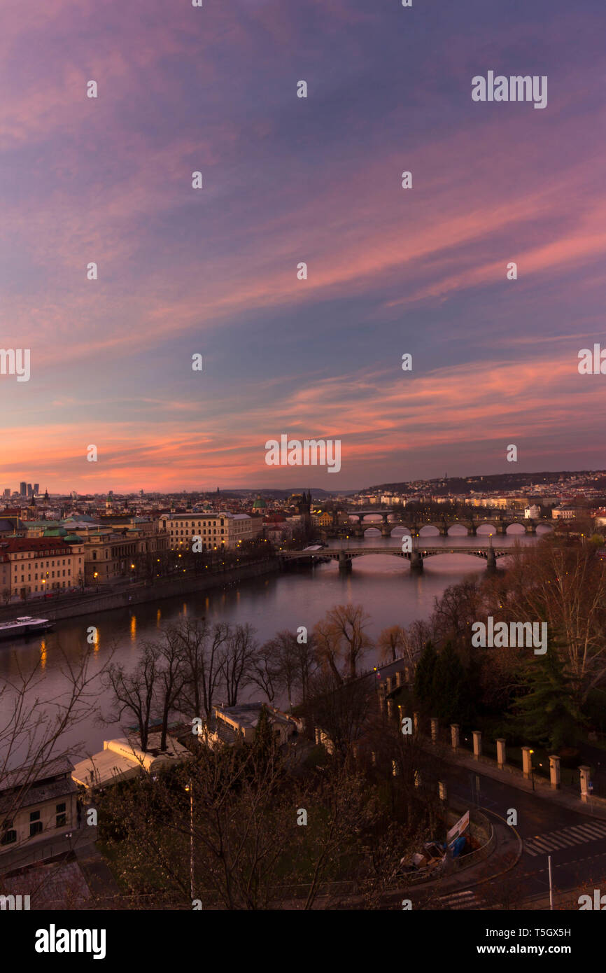 Prague letna park hi-res stock photography and images - Alamy