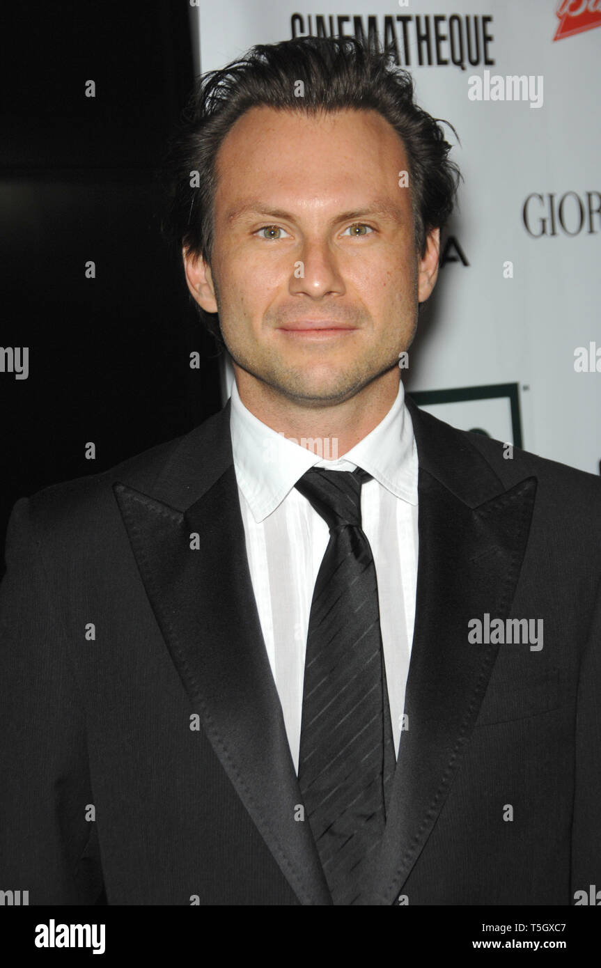 LOS ANGELES, CA. October 14, 2006: CHRISTIAN SLATER at the 2006 ...