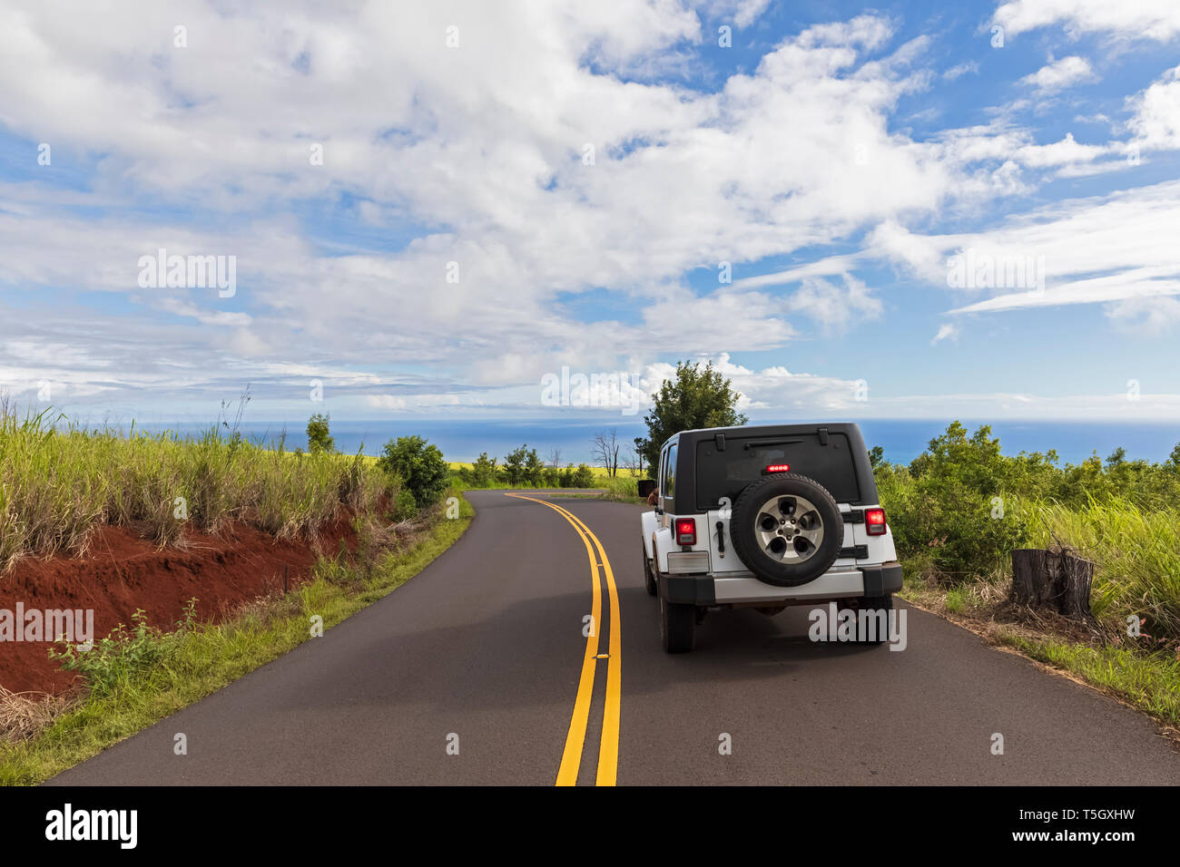 Kokee road hi-res stock photography and images - Alamy