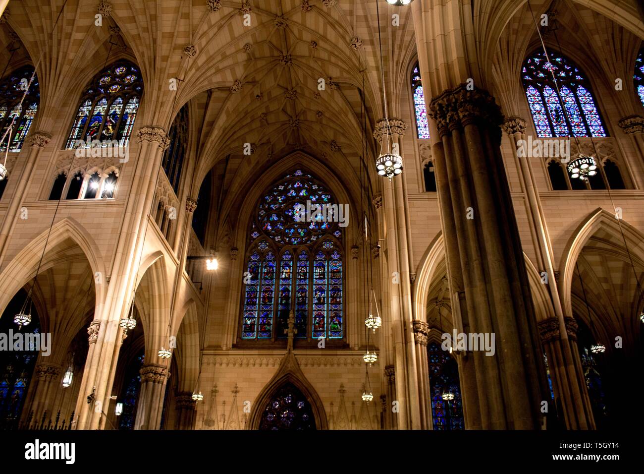 Beautiful architecture of a church Stock Photo - Alamy