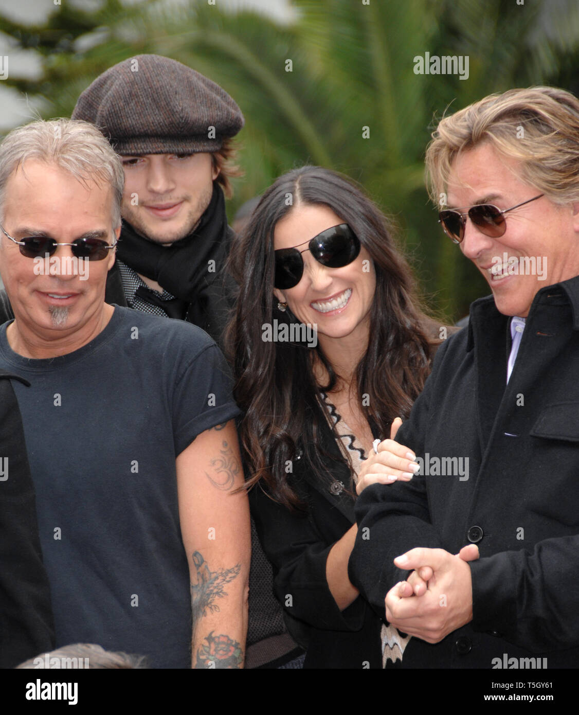 LOS ANGELES, CA. October 16, 2006: BILLY BOB THORNTON (left) with ...