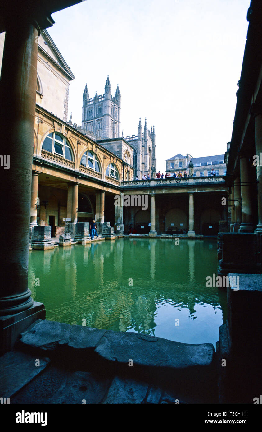 England bath roman baths hi-res stock photography and images - Alamy