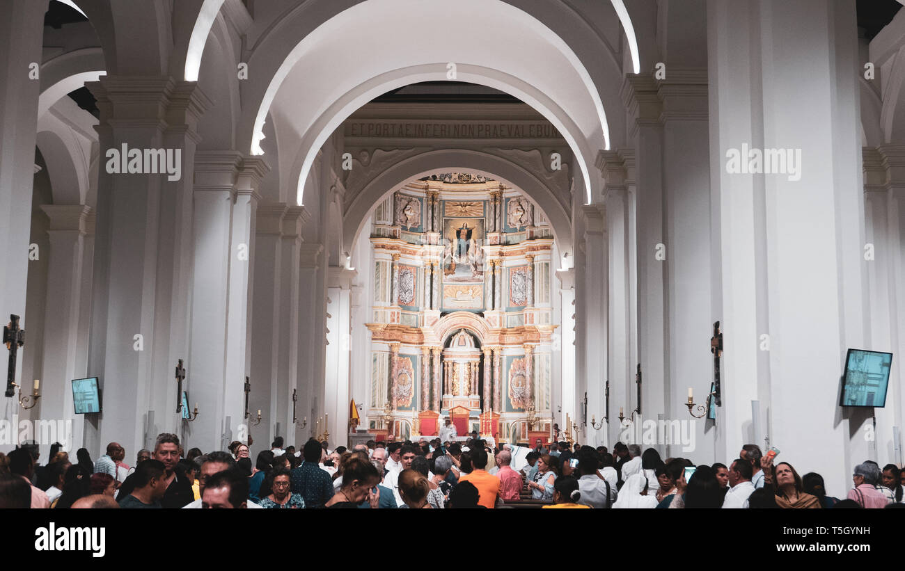 The Sacred Heart Cathedral (Spanish: Catedral Basílica Santa Maria la ...
