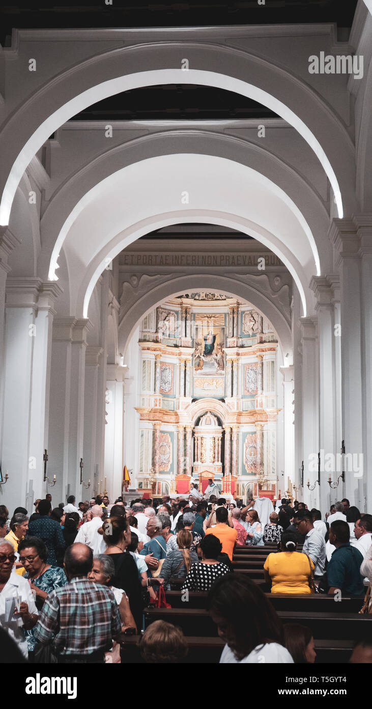 The Sacred Heart Cathedral (Spanish: Catedral Basílica Santa Maria la ...