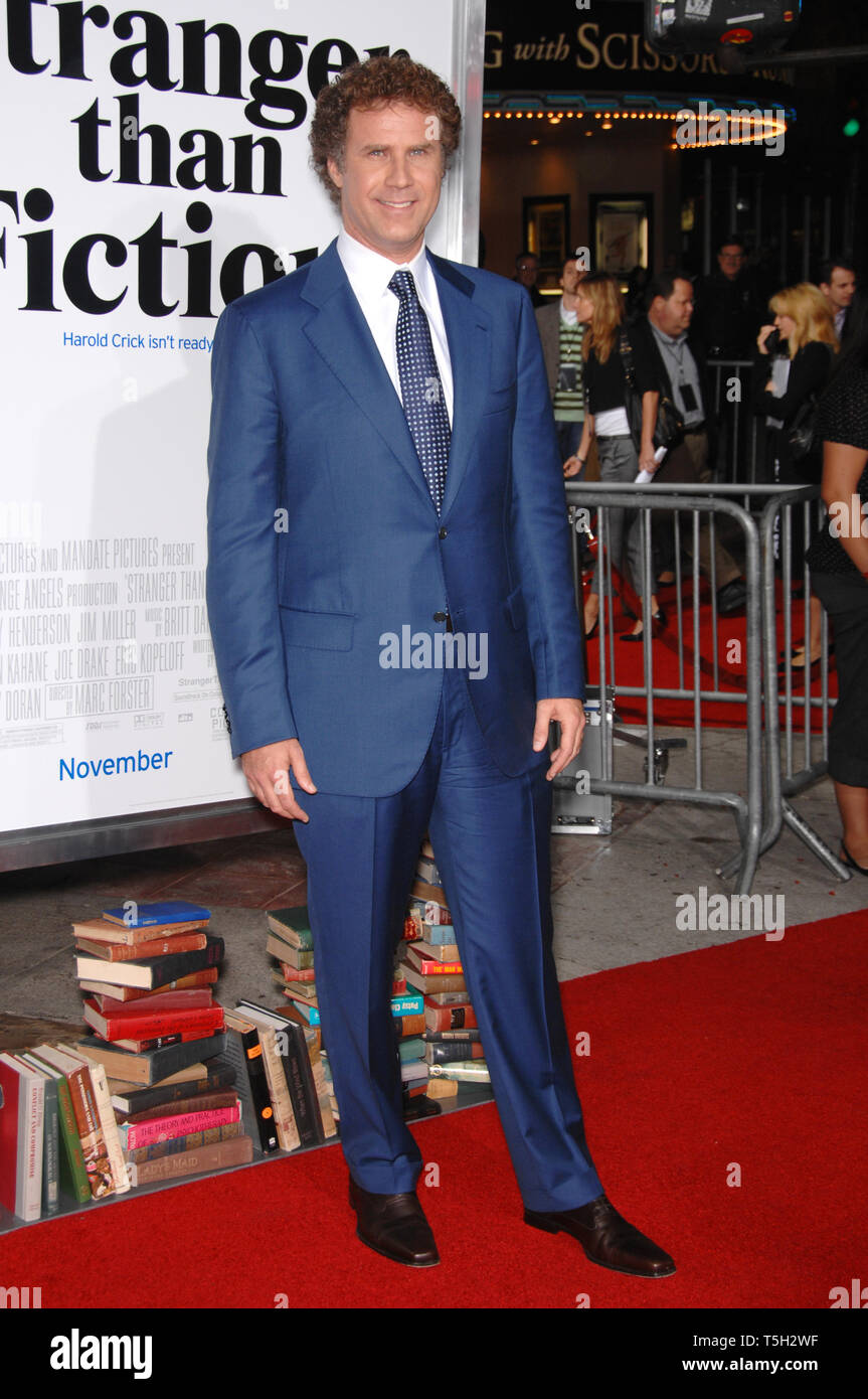 LOS ANGELES, CA. October 30, 2006: WILL FERRELL at the Los Angeles ...