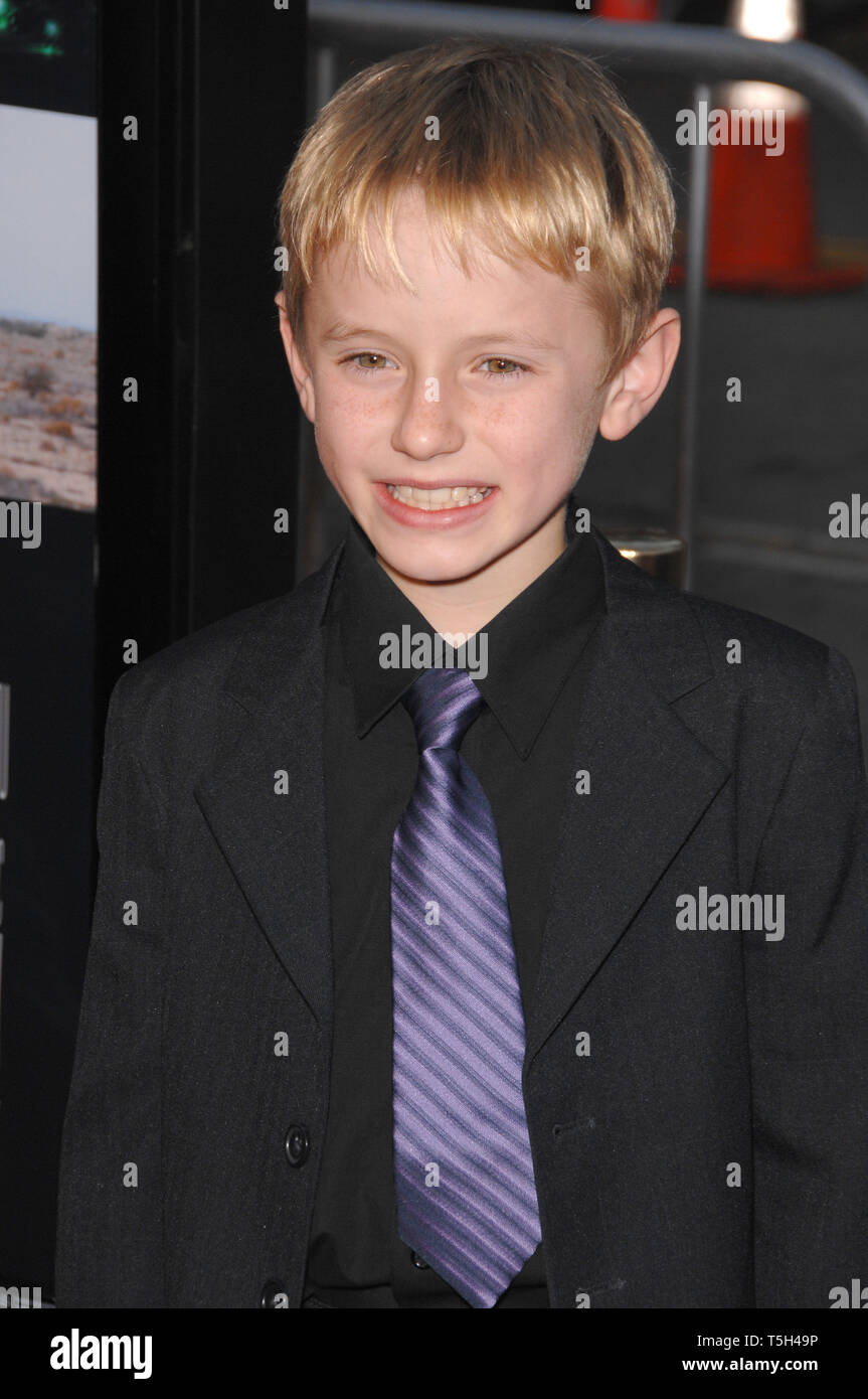 LOS ANGELES, CA. November 05, 2006: NATHAN GAMBLE at the Los Angeles ...