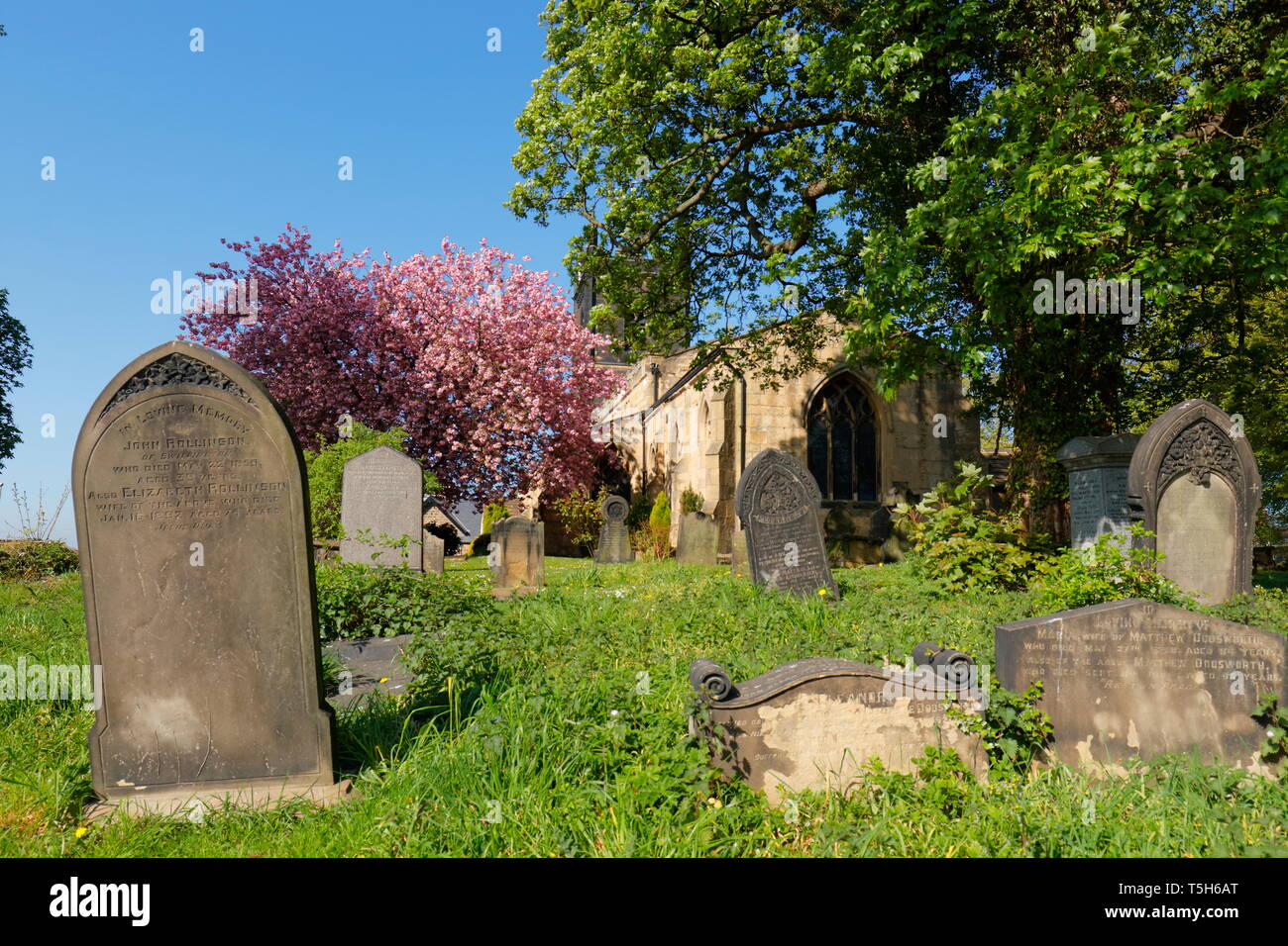 St Mary's Church in Swillington,Leeds,West Yorkshire,Uk Stock Photo - Alamy
