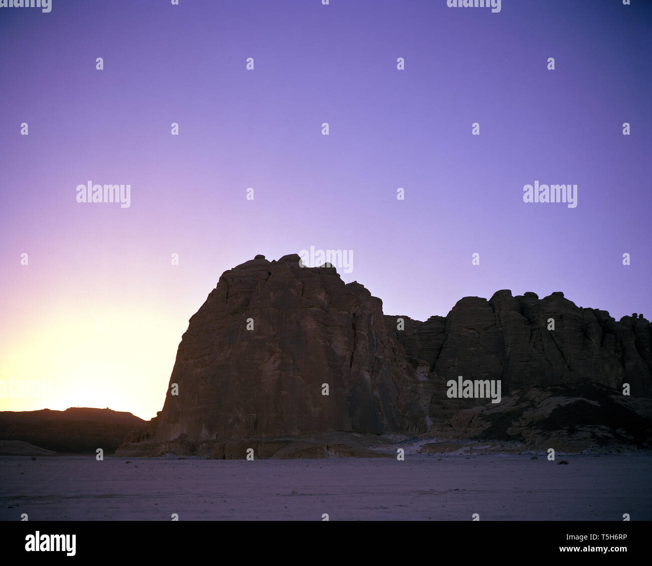 Desert rock formation Stock Photo - Alamy
