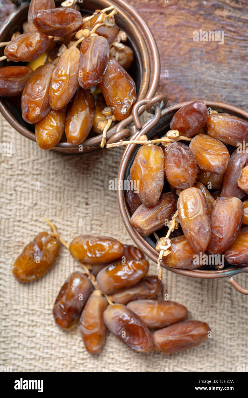 Authentic Tunisian Deglet Nour dried dates with soft honey-like taste ...