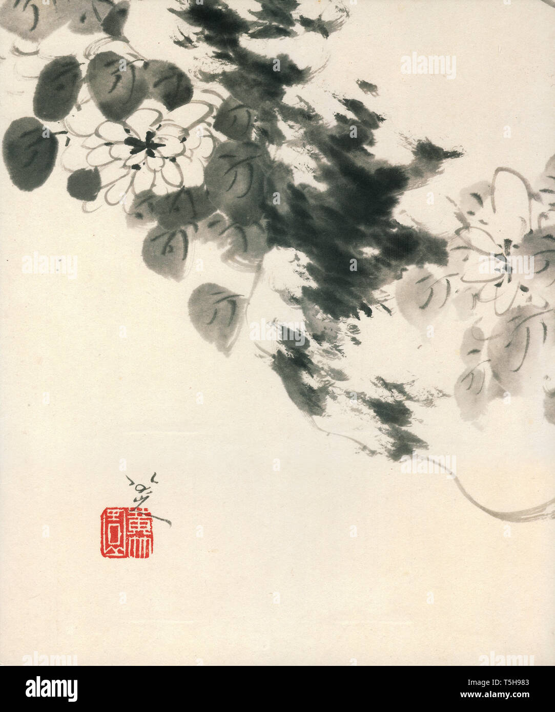 The Bada Shanren in the Qing Dynasty Stock Photo - Alamy