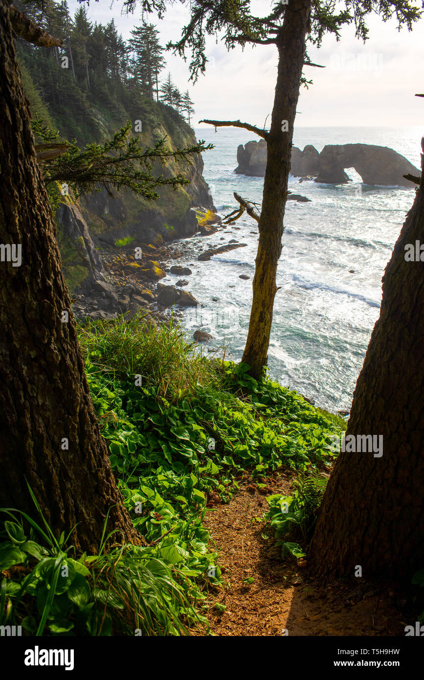 Beautiful Oregon Coast Stock Photo - Alamy