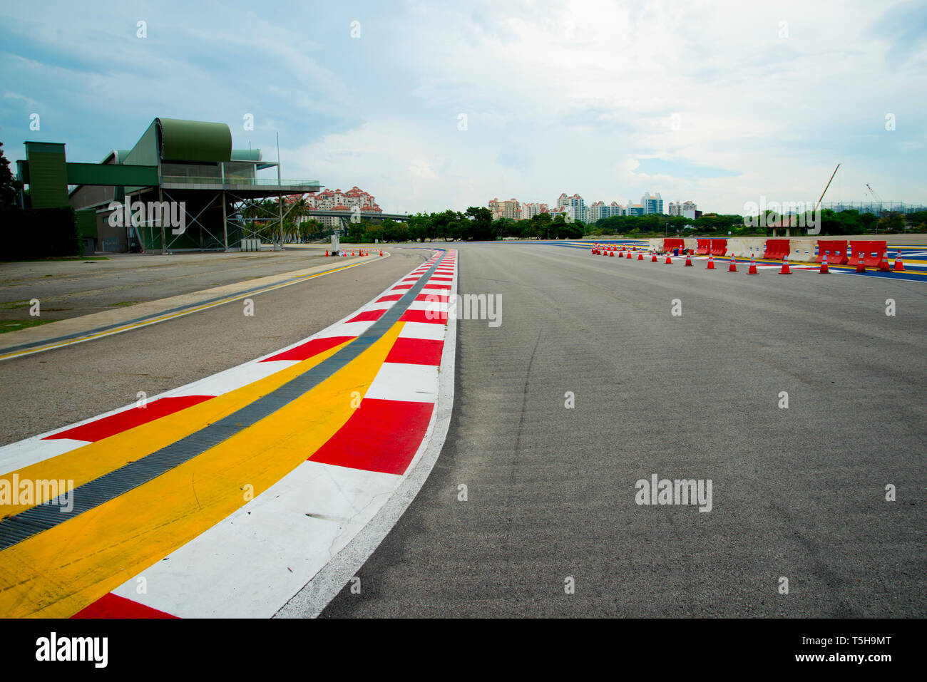 Race Course Pavement Stock Photo - Alamy