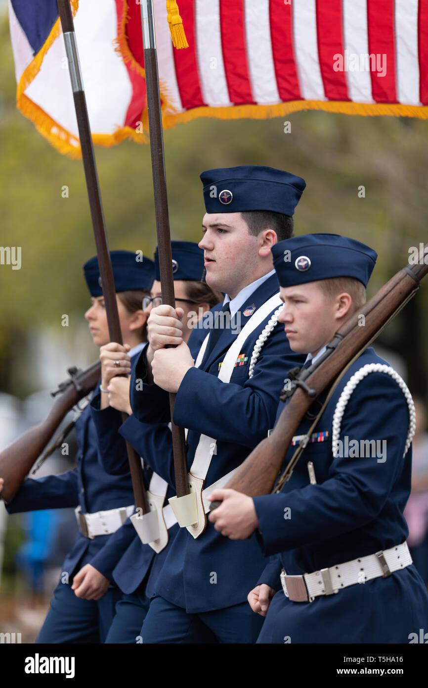 Wilmington, North Carolina, USA - April 6, 2019: The North Carolina ...