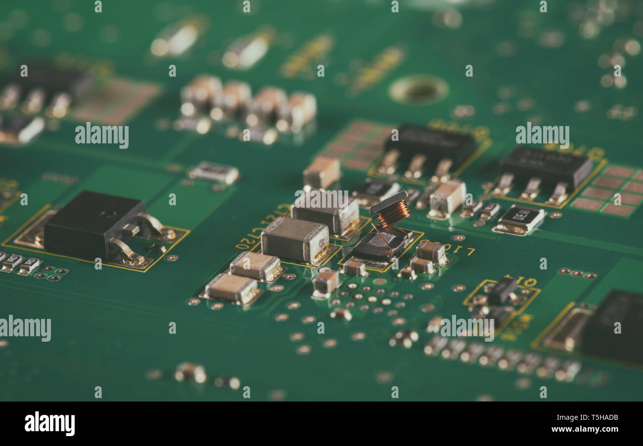 Electronic circuit board background Stock Photo - Alamy