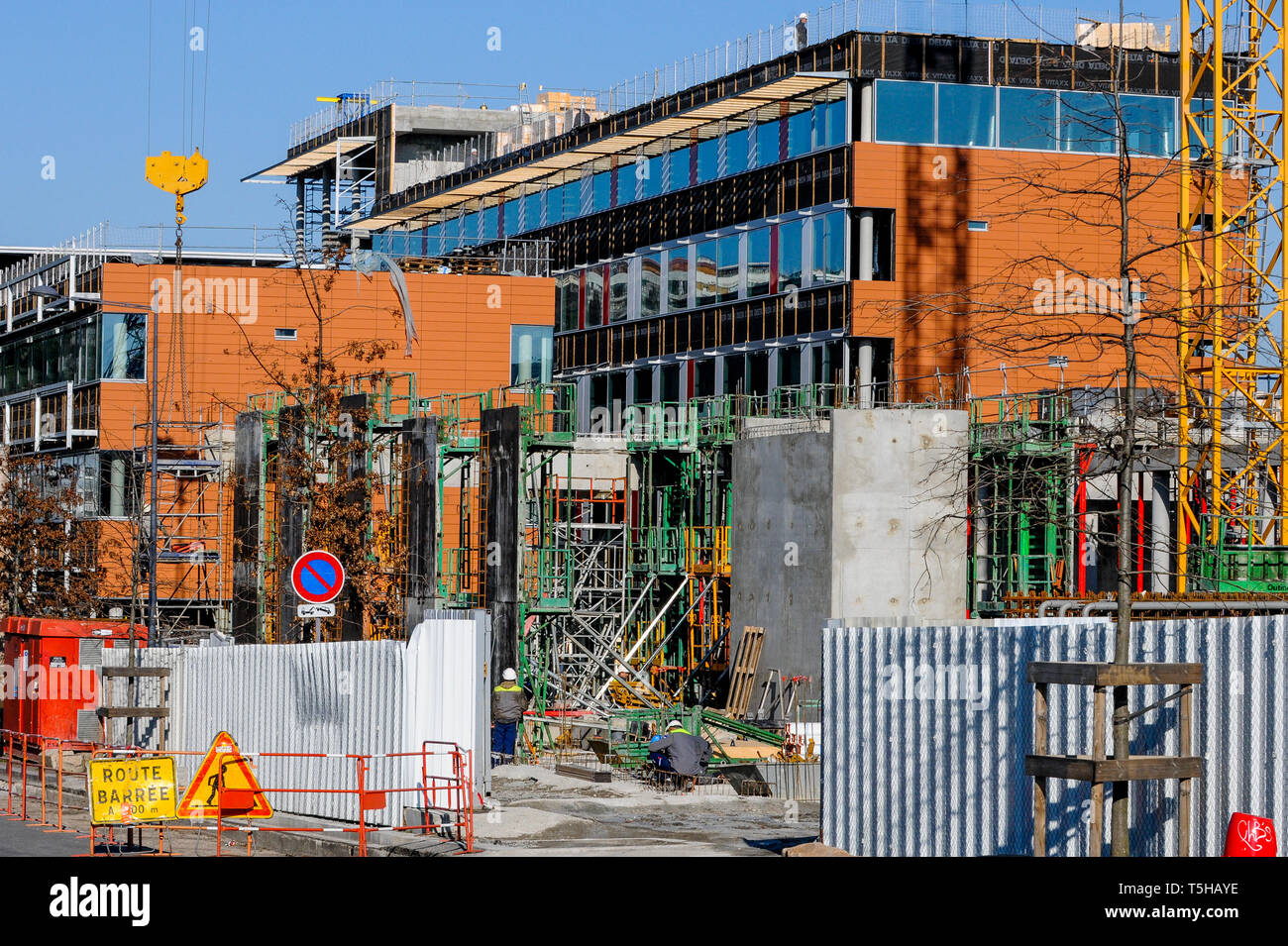 Ongoing construction works hi-res stock photography and images - Alamy