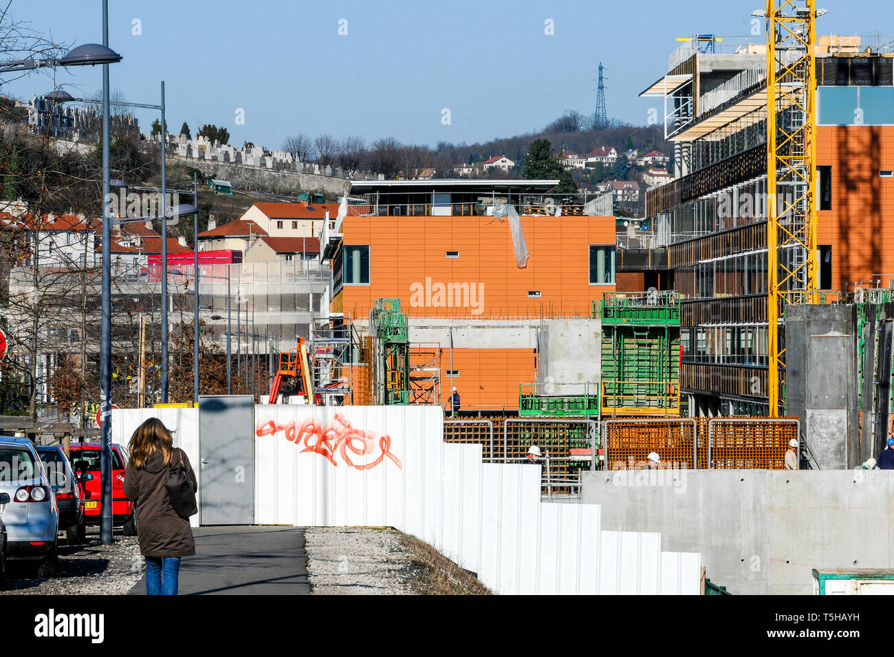 Ongoing construction works hi-res stock photography and images - Alamy