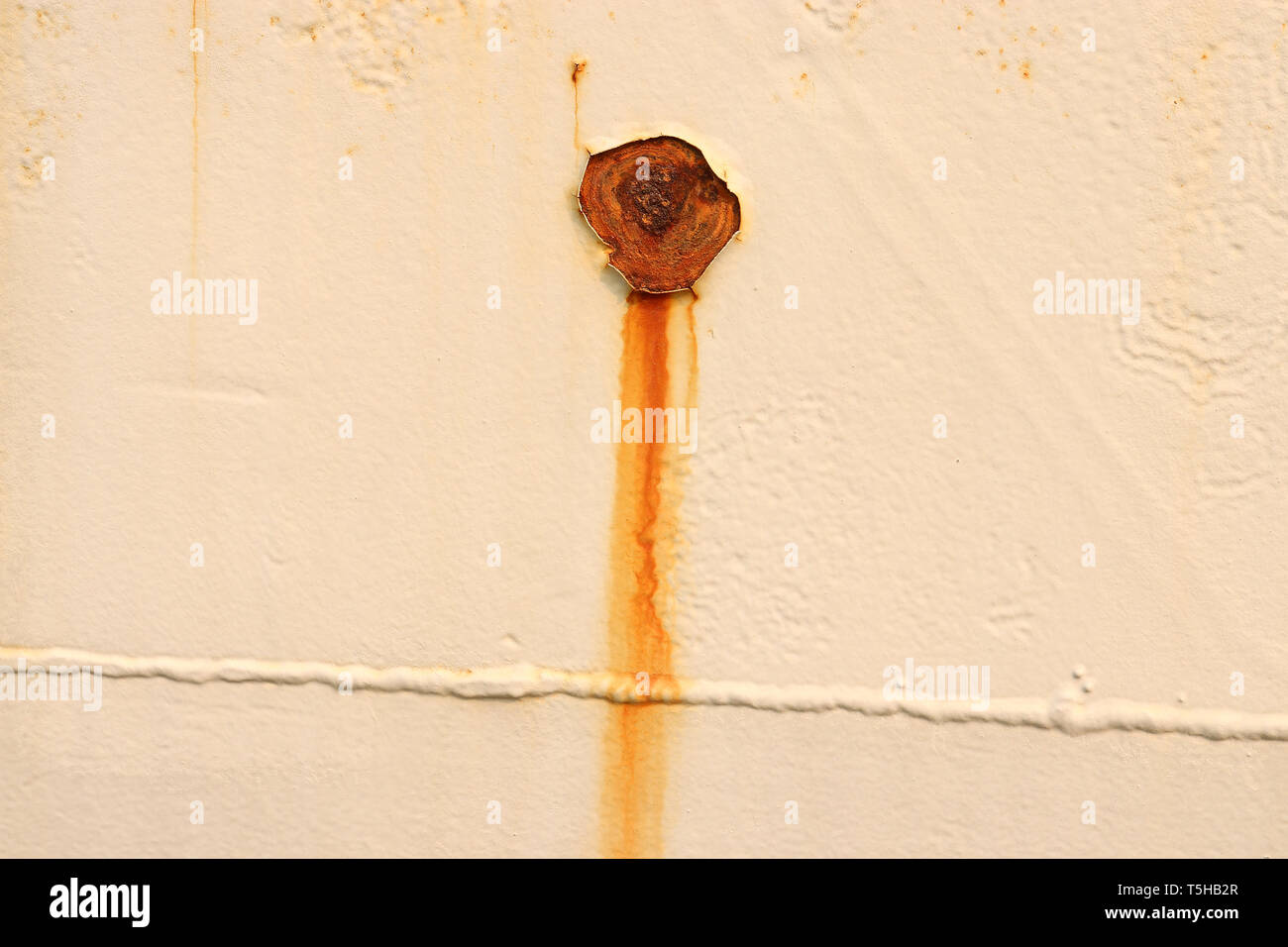 Old worn metal surface with paint. Rusty metal texture. Metal sheet ...