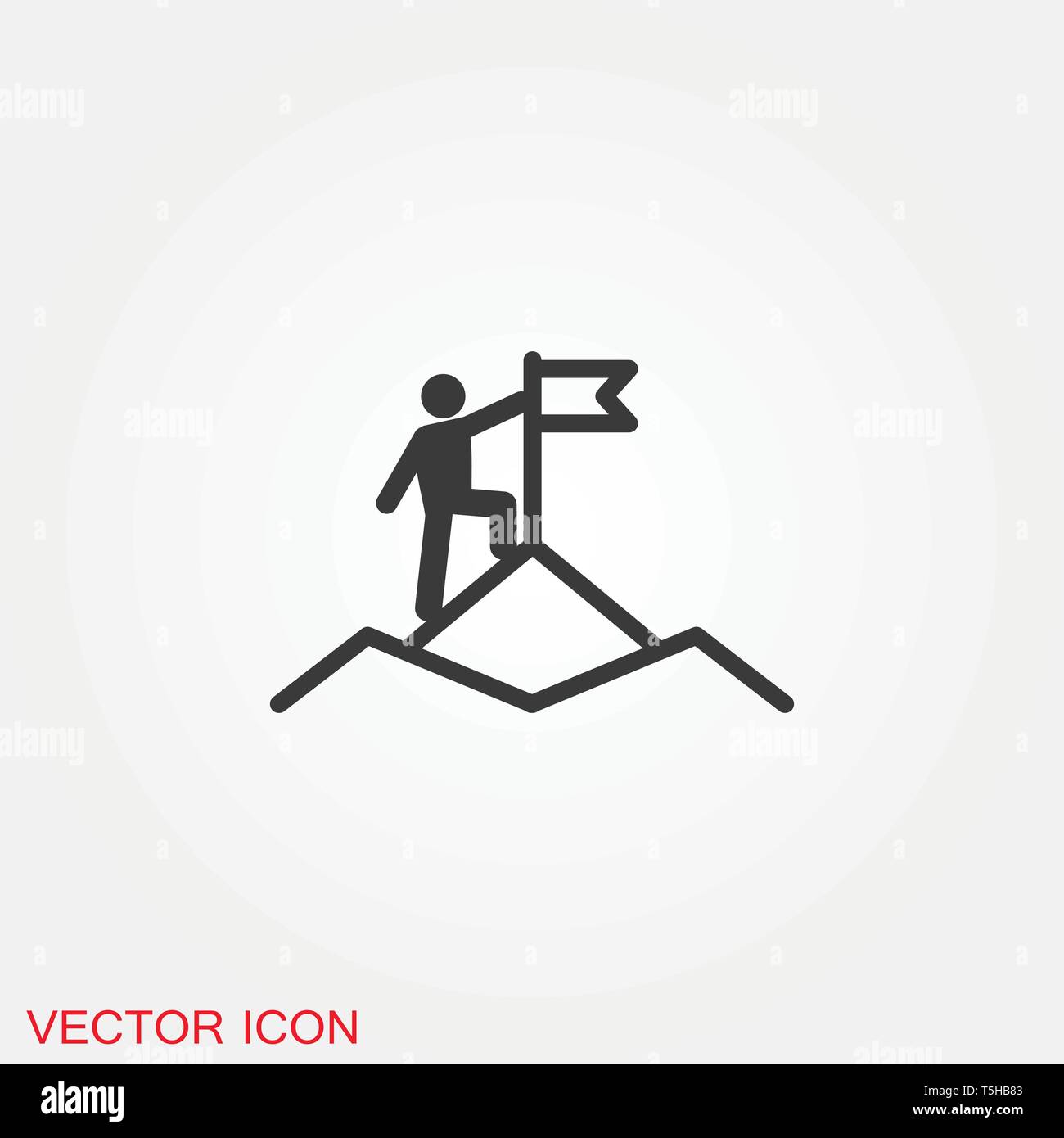 Victory icon vector sign symbol for design Stock Vector Image & Art - Alamy
