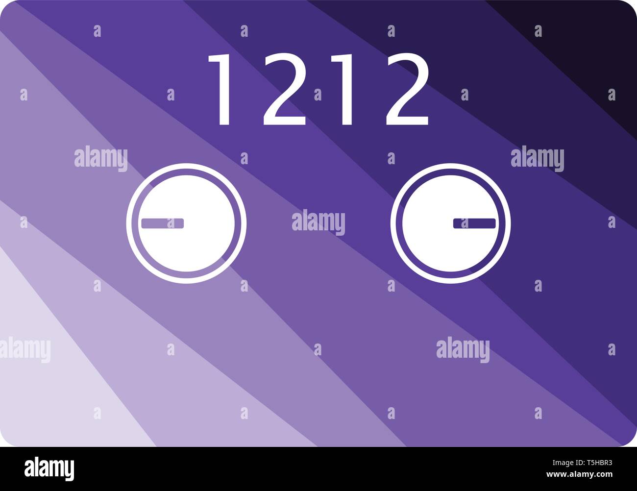 Safe cell icon. Flat color design. Vector illustration Stock Vector ...