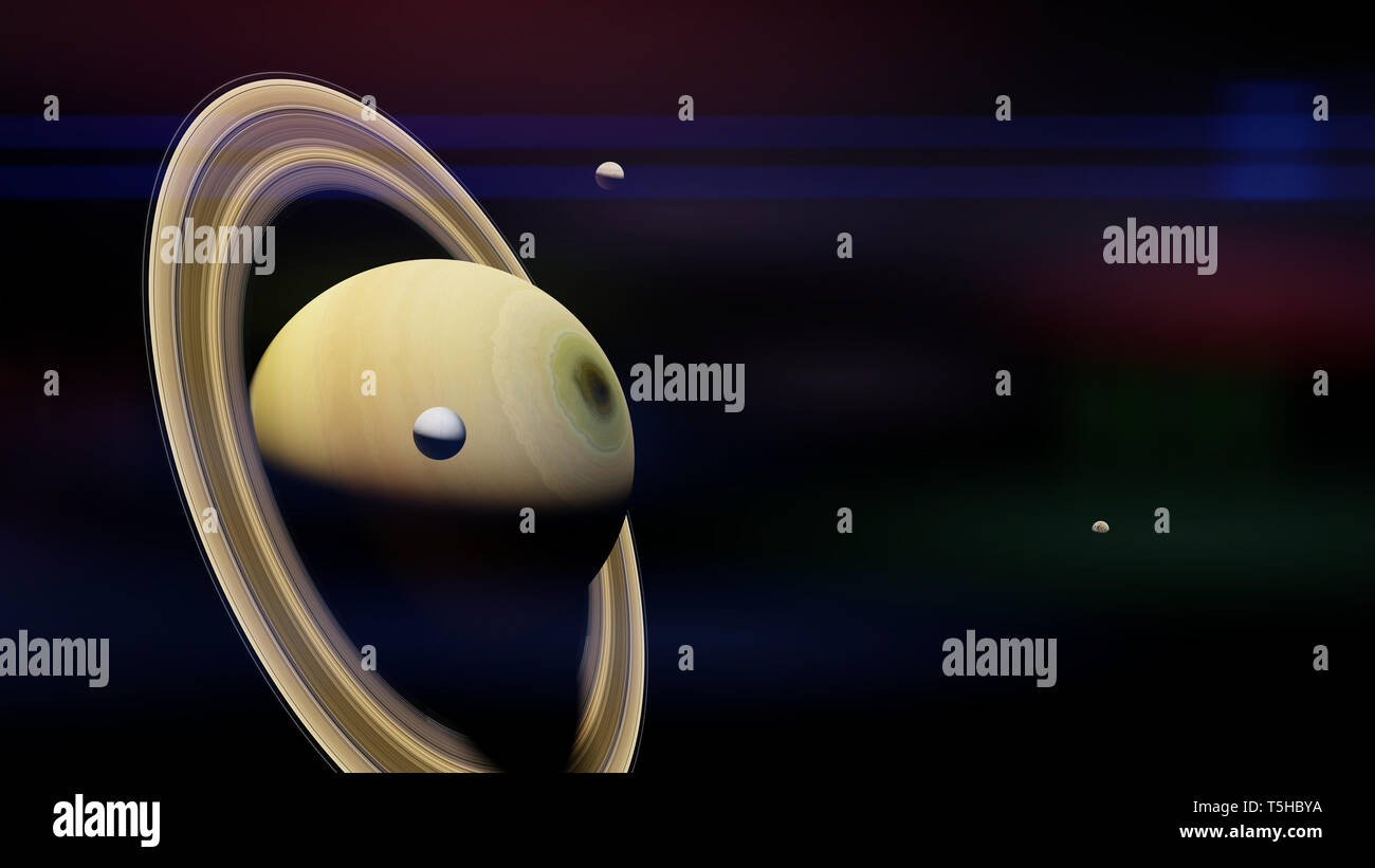 Saturn moon geyser hi-res stock photography and images - Alamy