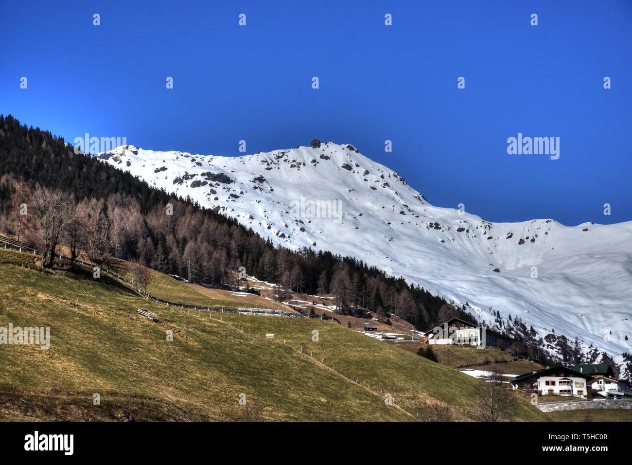 Navis, Dorf, Tirol, Navistal, Naviser Tal, Innsbruck Land, Österreich ...