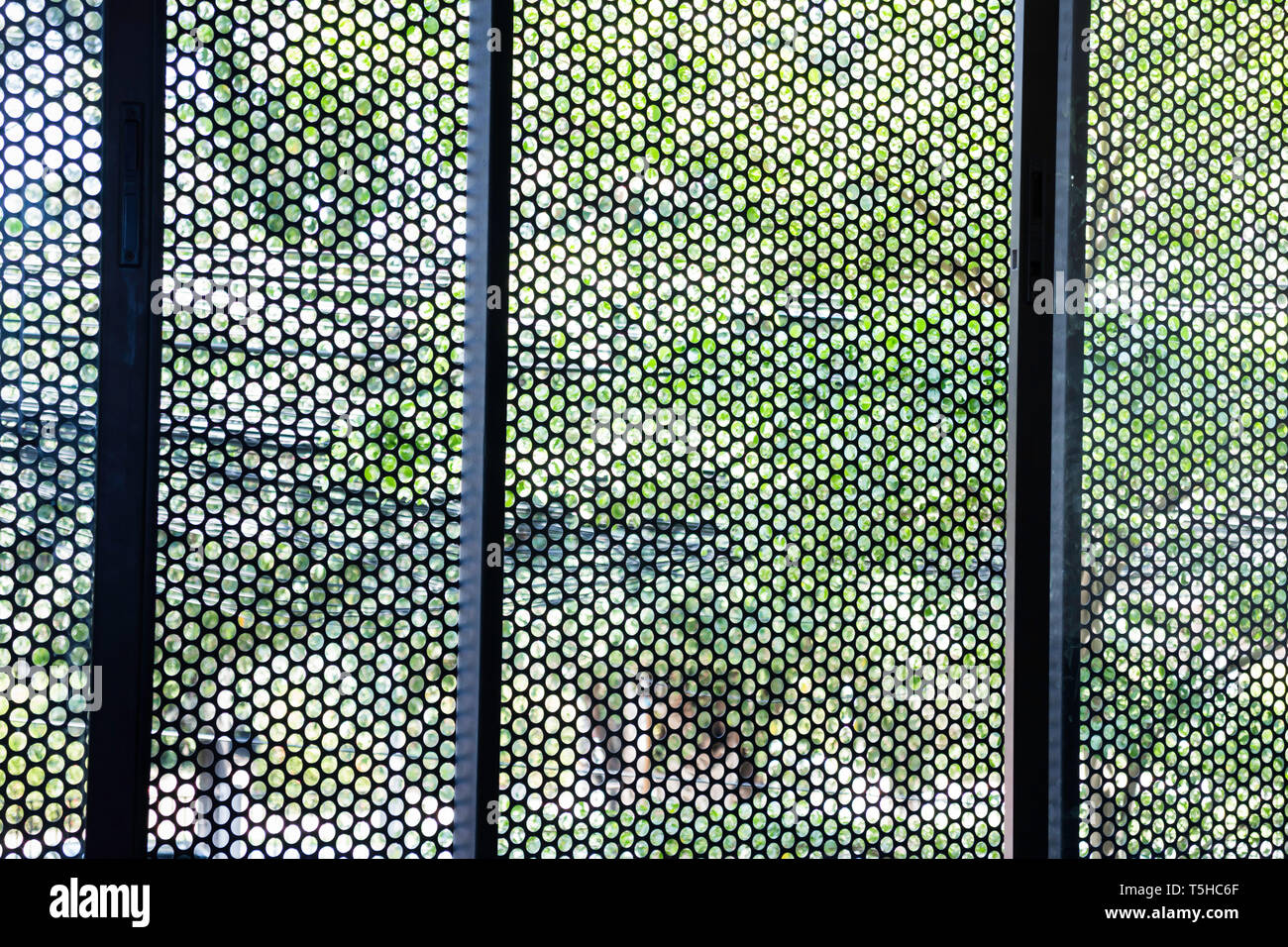 Metallic mesh grid net fence texture background, stock photo Stock ...