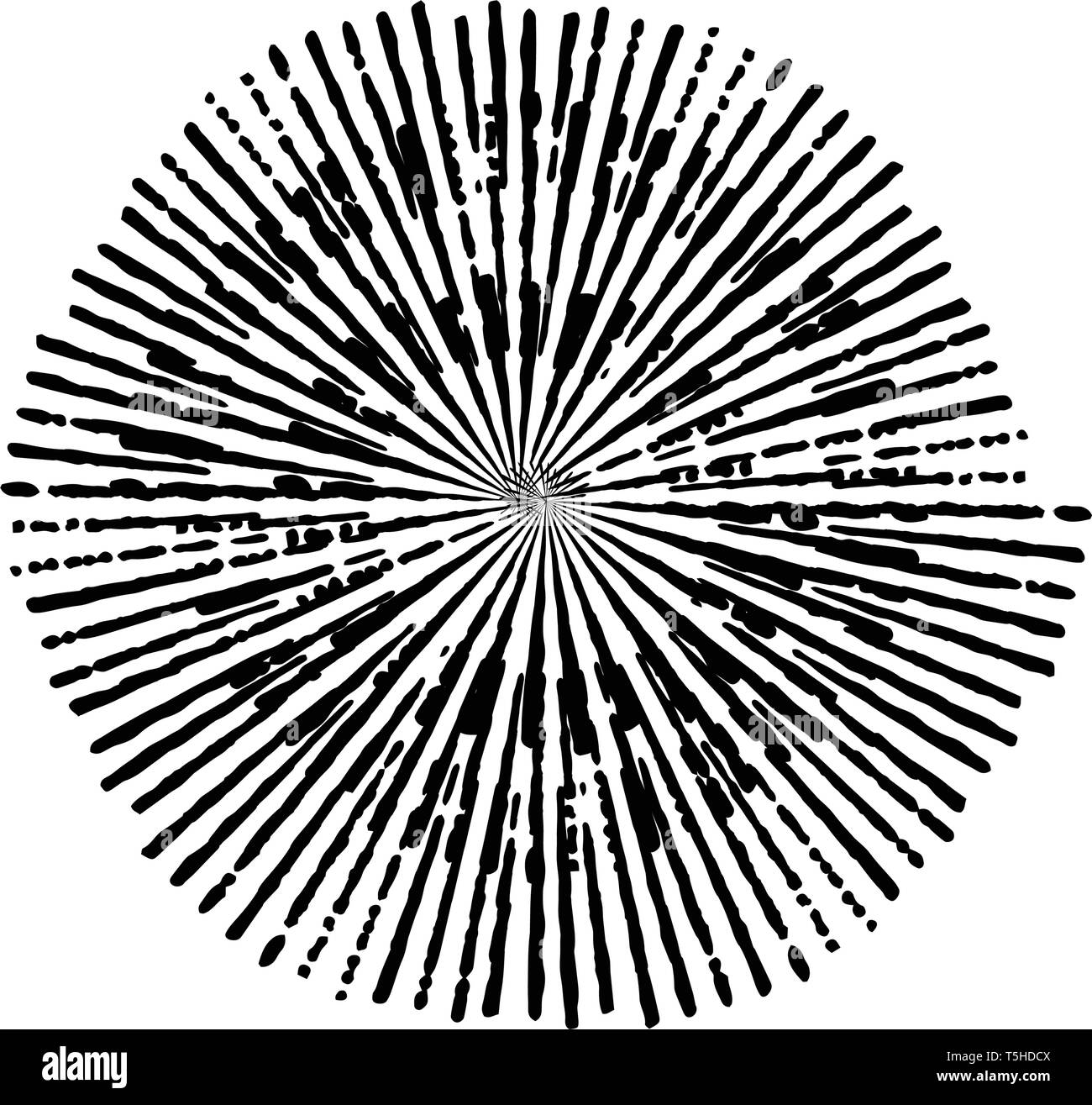 Burst Isolated Texture Stock Vector Image & Art - Alamy