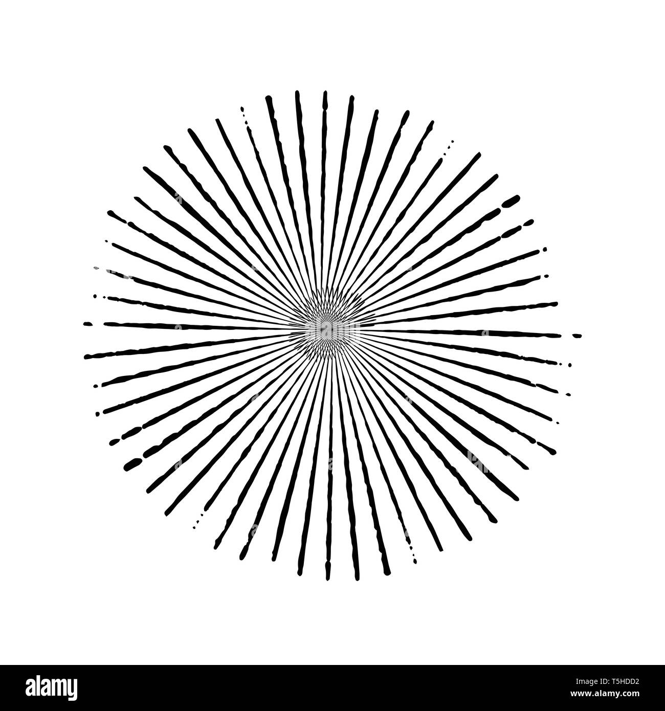 Burst Isolated Texture Stock Vector Image & Art - Alamy