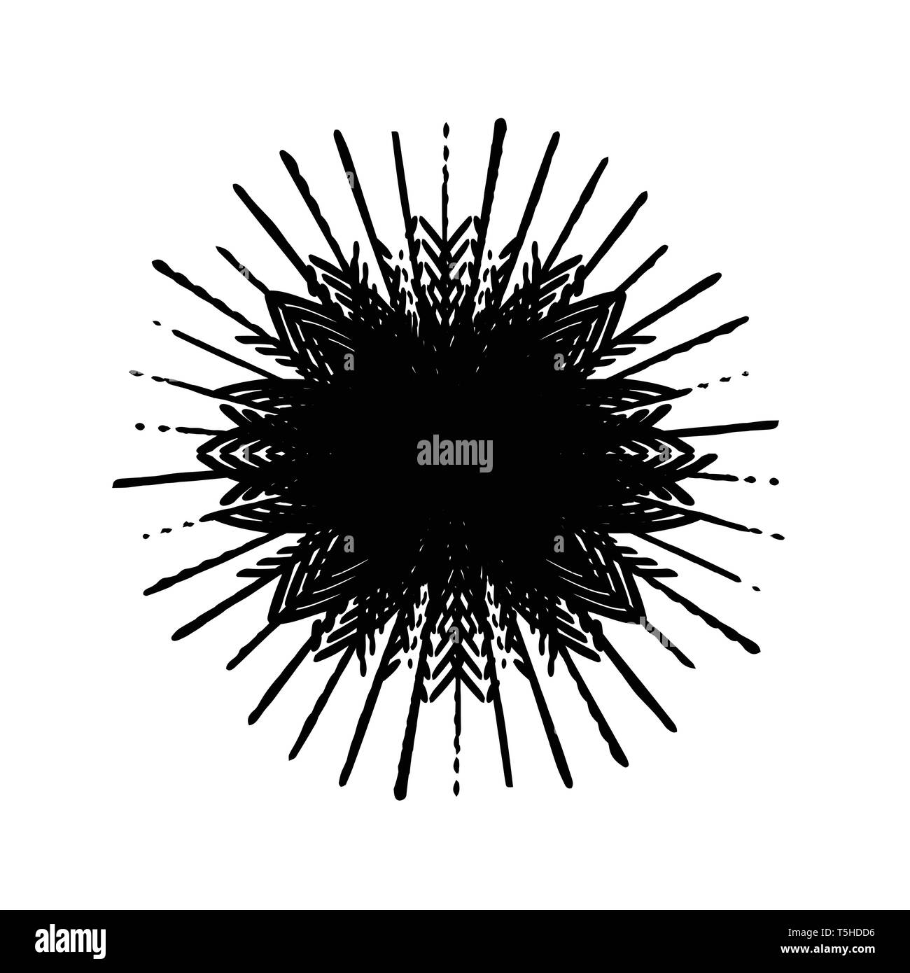 Burst Isolated Texture Stock Vector Image & Art - Alamy