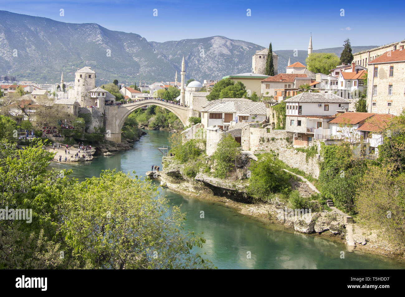 Mostar houses hi-res stock photography and images - Alamy