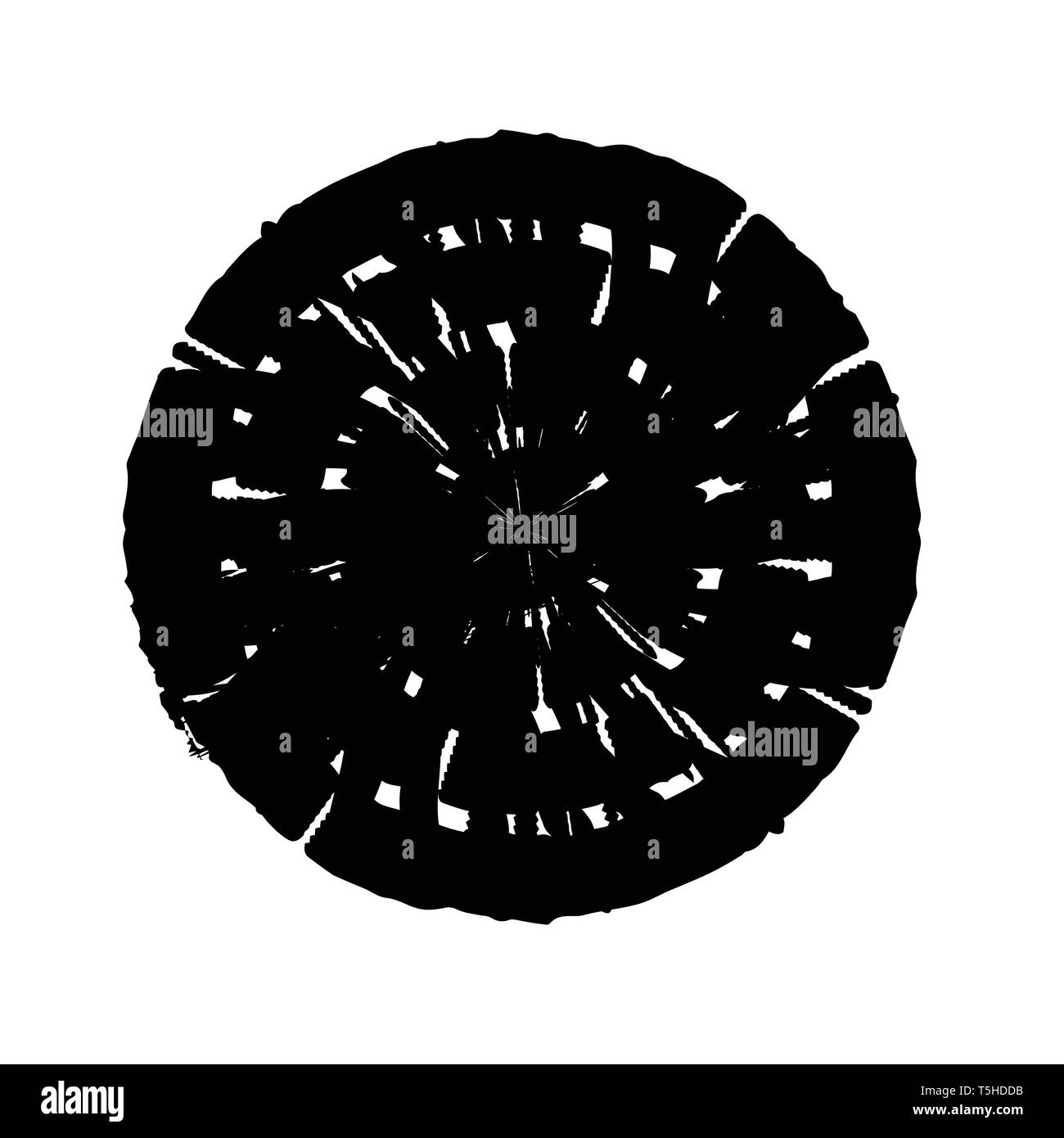 Round Grunge Stamp Stock Vector Image & Art - Alamy