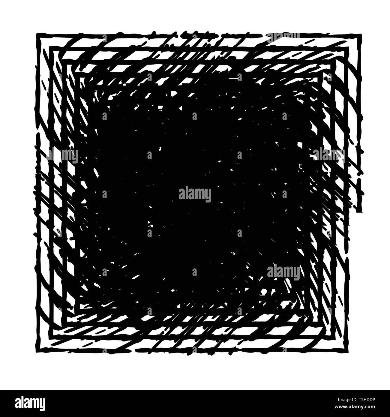 Distress Square Frame Stock Vector Image & Art - Alamy