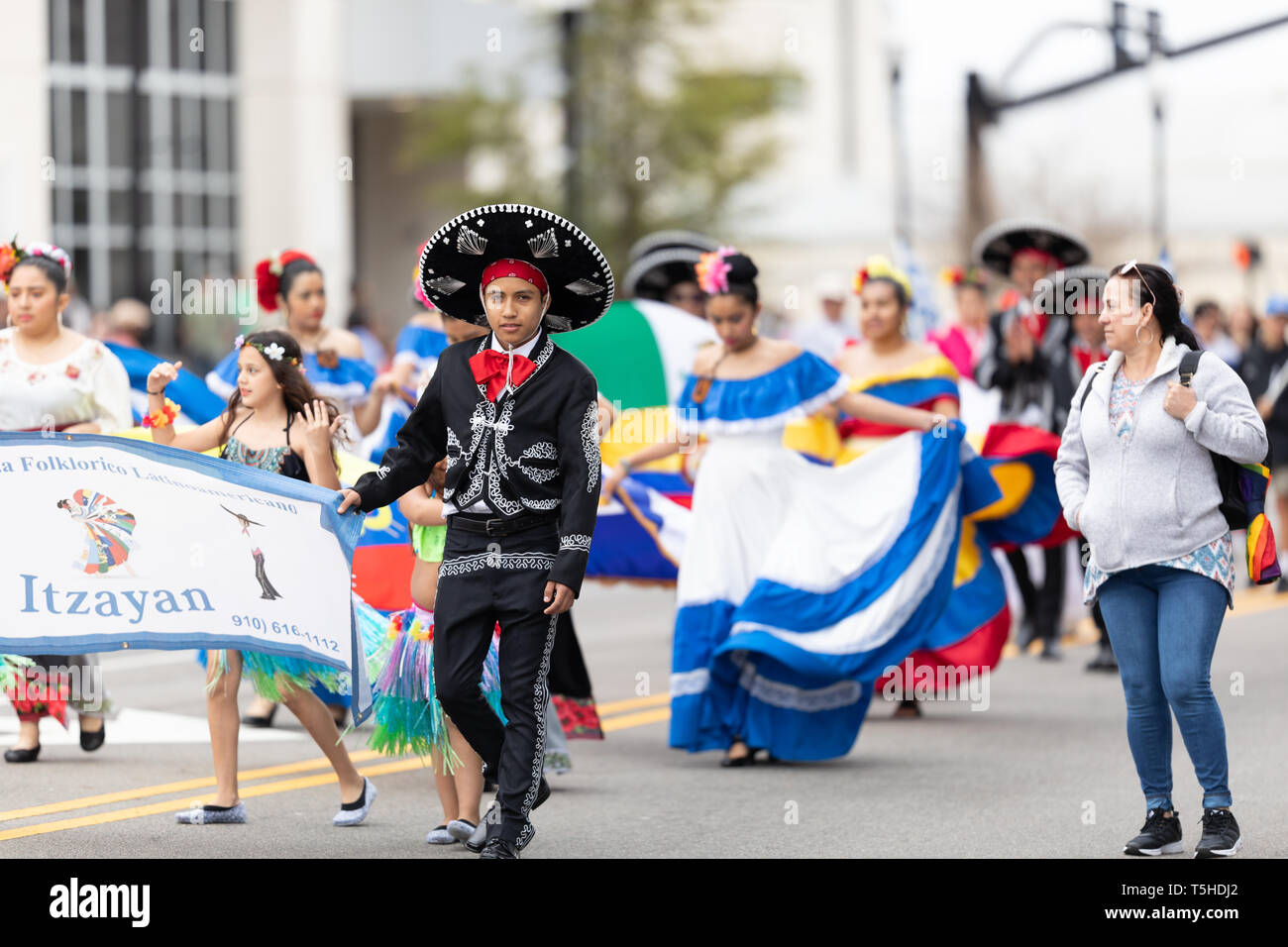 Wilmington, North Carolina, USA - April 6, 2019: The North Carolina ...