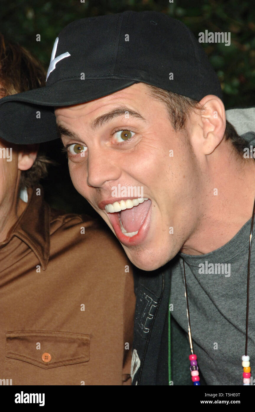 LOS ANGELES, CA. November 30, 2006: STEVE-O at the Inaugural Arby's ...