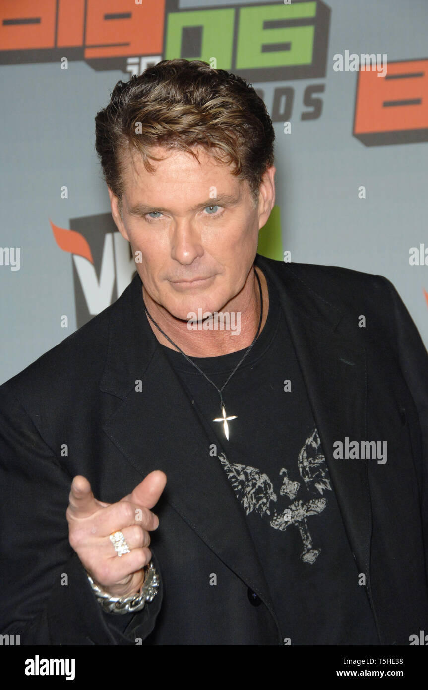 LOS ANGELES, CA. December 02, 2006: DAVID HASSELHOFF at the VH1 Big in ...