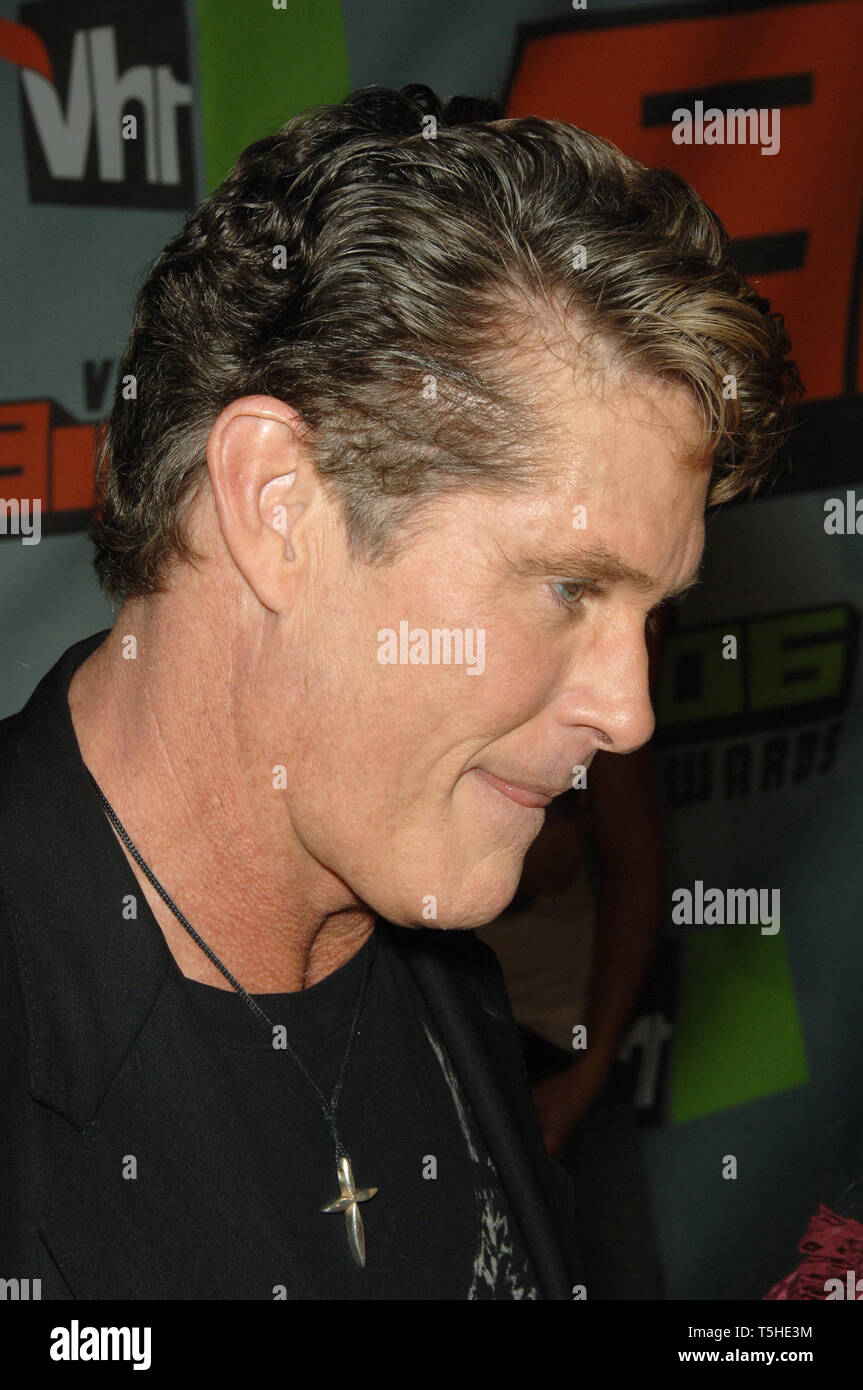 LOS ANGELES, CA. December 02, 2006: DAVID HASSELHOFF at the VH1 Big in ...