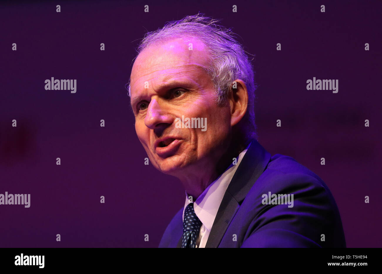 Chancellor of the Duchy of Lancaster David Lidington speaking during ...