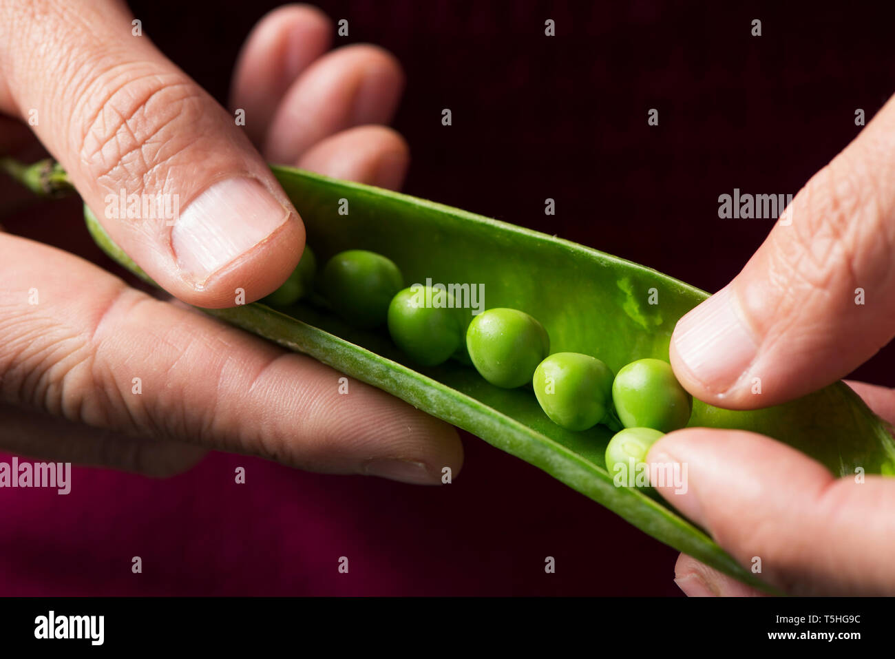 Shell peas hi-res stock photography and images - Alamy