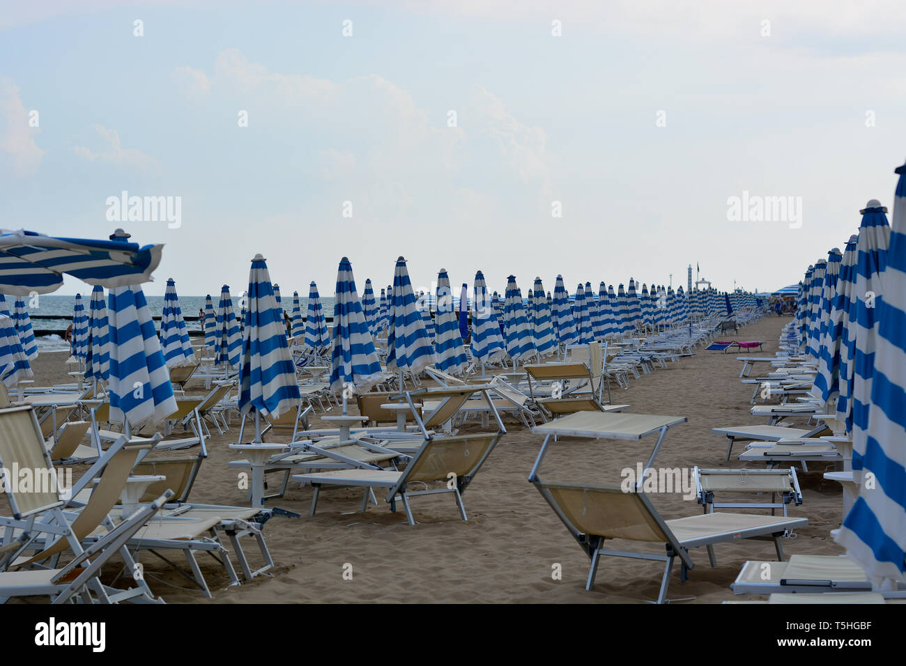a beautiful holiday on the Italian beaches Stock Photo - Alamy