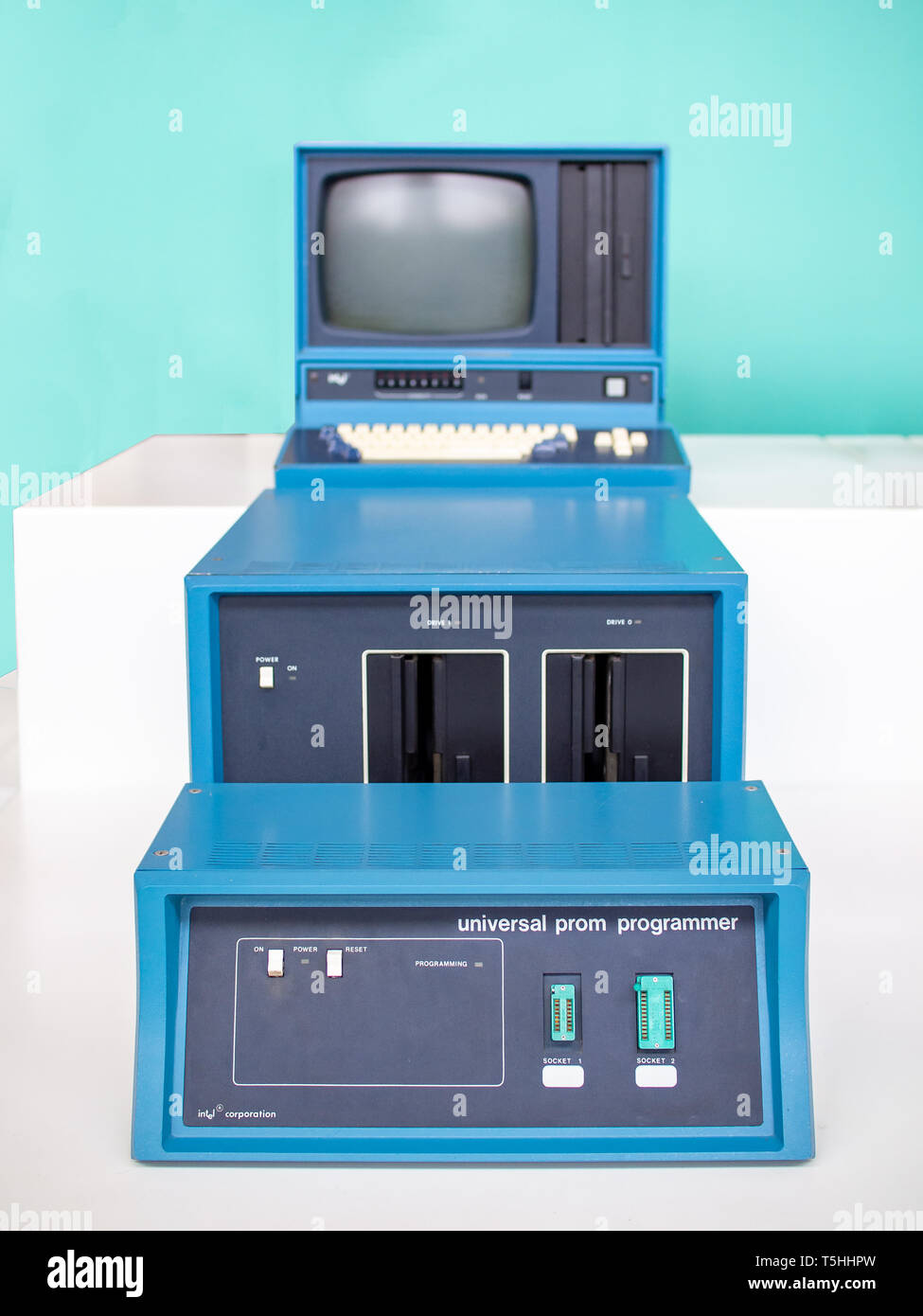 TERRASSA, SPAIN-MARCH 19, 2019: Intel's Universal PROM Programmer in ...