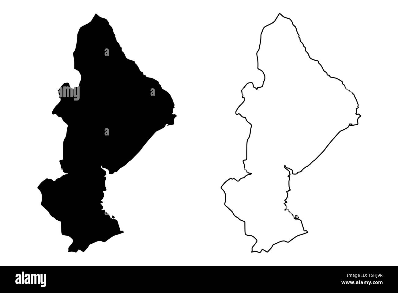 Sofala Province (Provinces of Mozambique, Republic of Mozambique) map ...