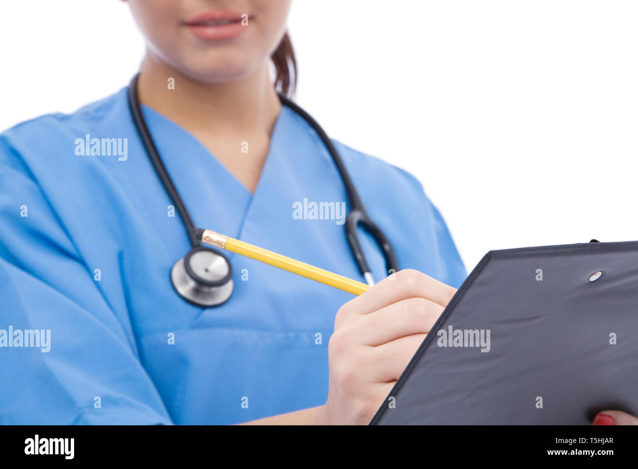 Medical doctor portrait close up for medical concept Stock Photo - Alamy