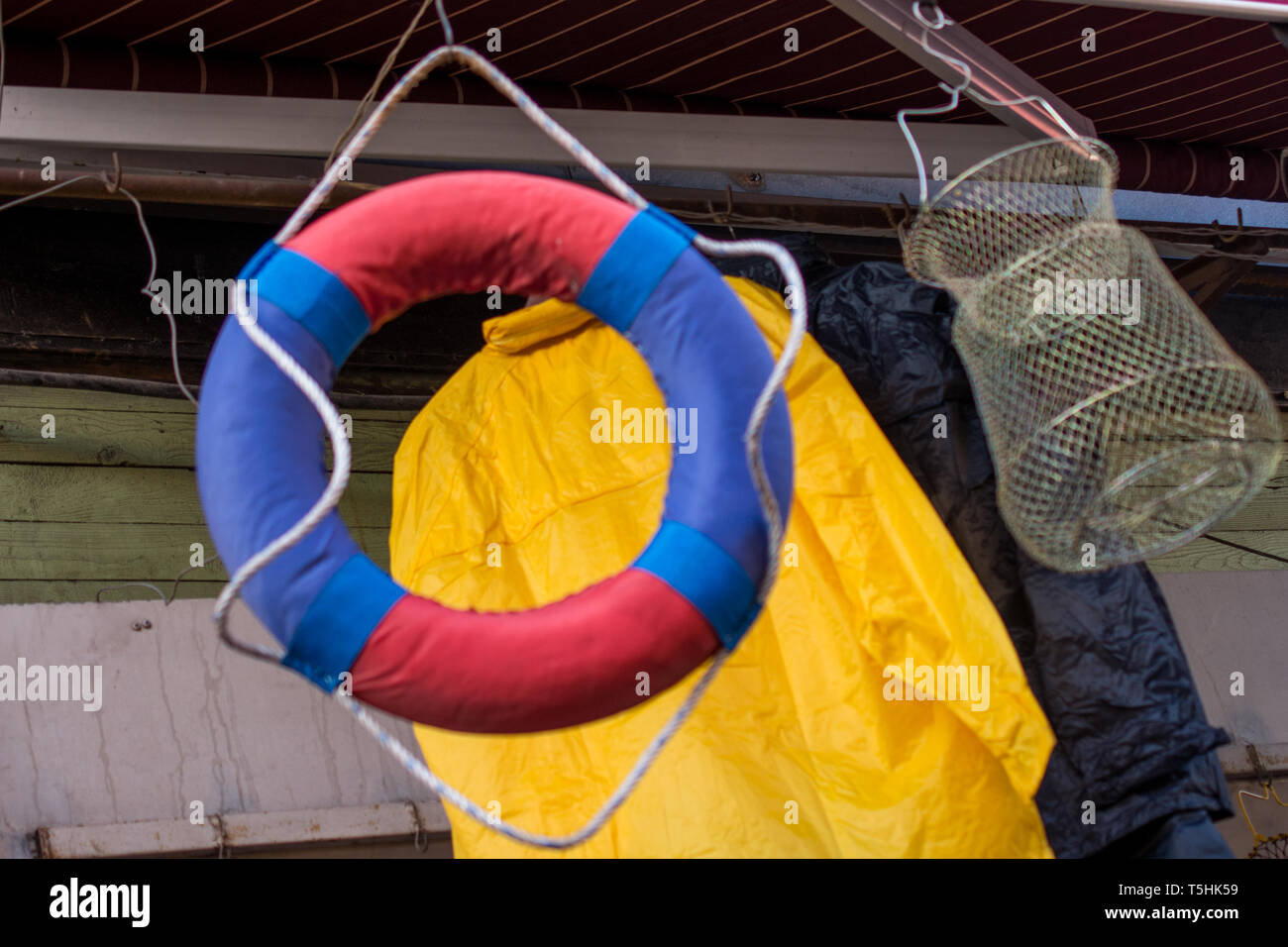 Lifesaver with a drowning person hi-res stock photography and images ...