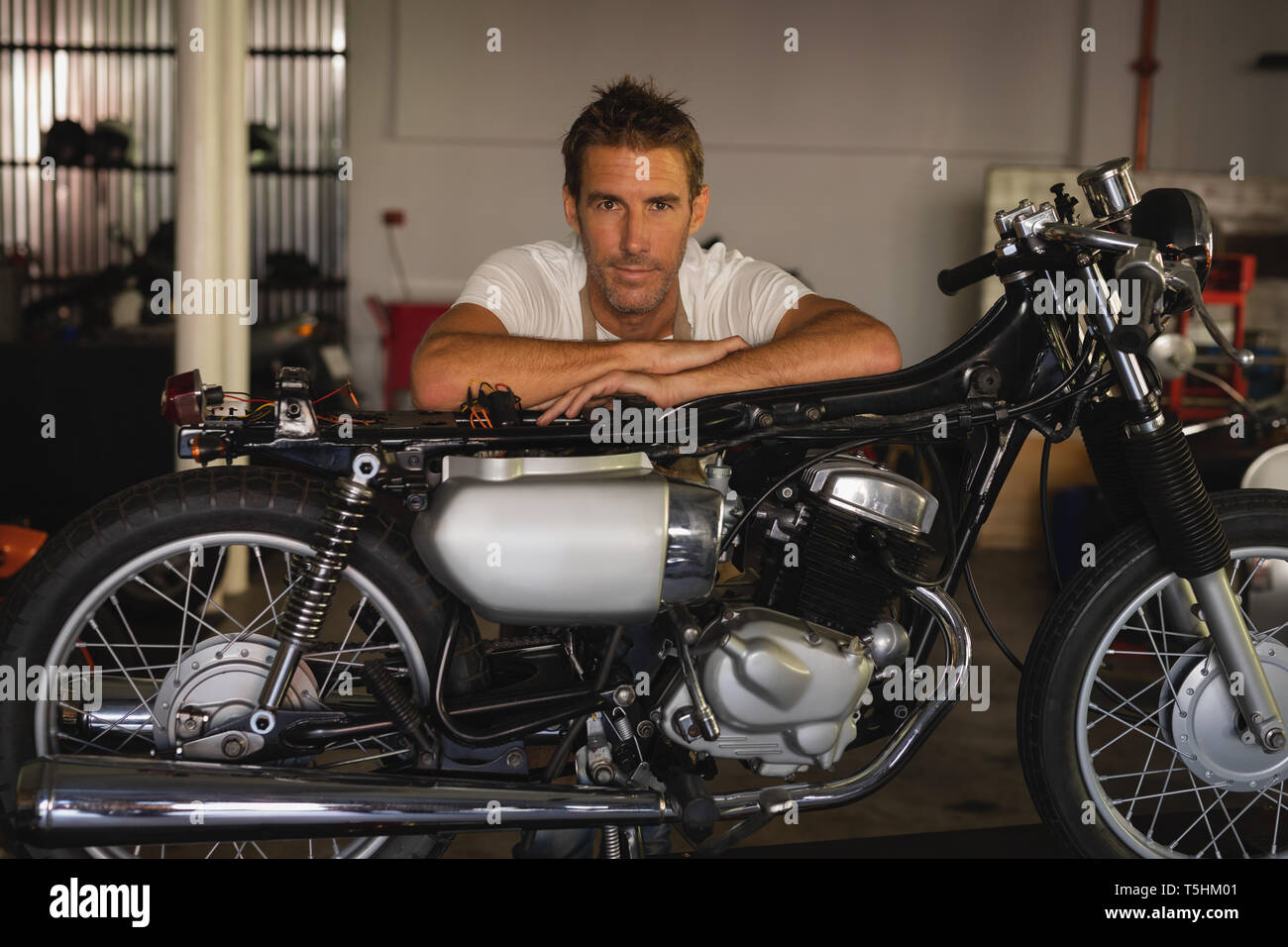 Bike garage hi-res stock photography and images - Alamy