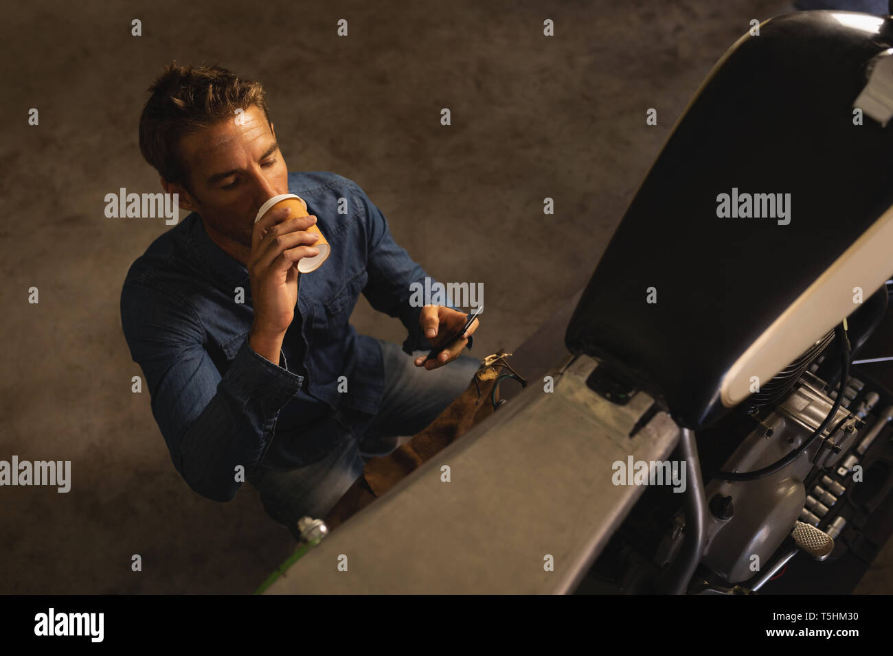 Mobile coffee bike hi-res stock photography and images - Alamy